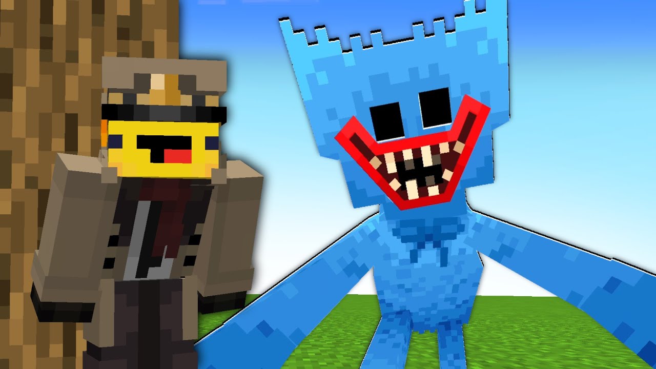¿Puedes Sobrevivir a Huggy Wuggy en Minecraft? | Huggy & Friends - YouTube