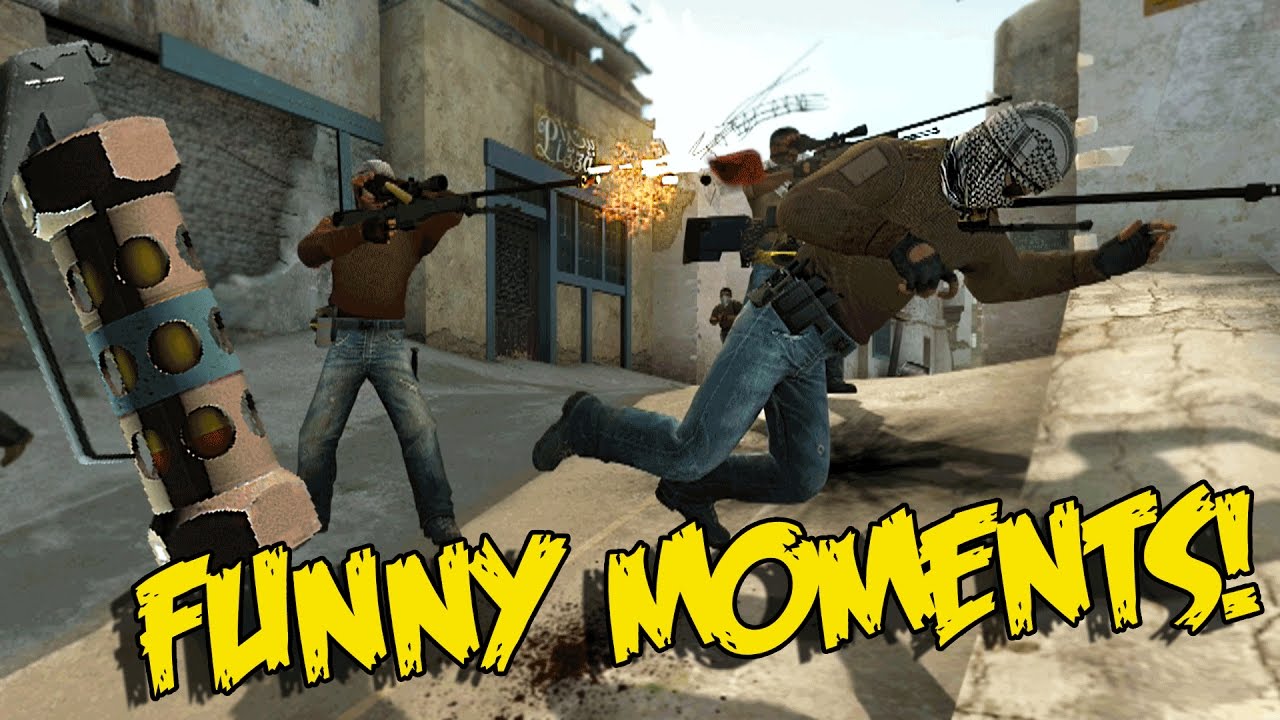 CSGO FUNNY MOMENTS - 1 v 5 AWP ACE, FLASHBANG TROLL , EPIC NO SCOPES ...