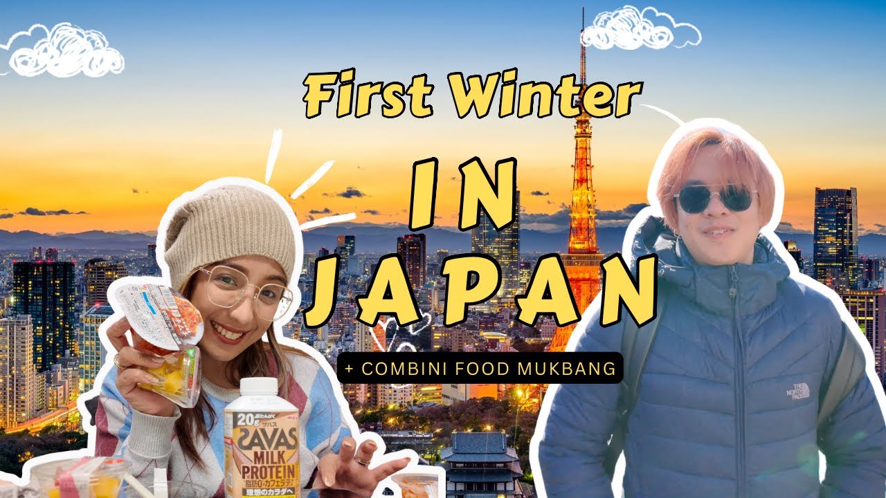 First Winter Experience in Japan + Combini Healthy Snacks | February ...