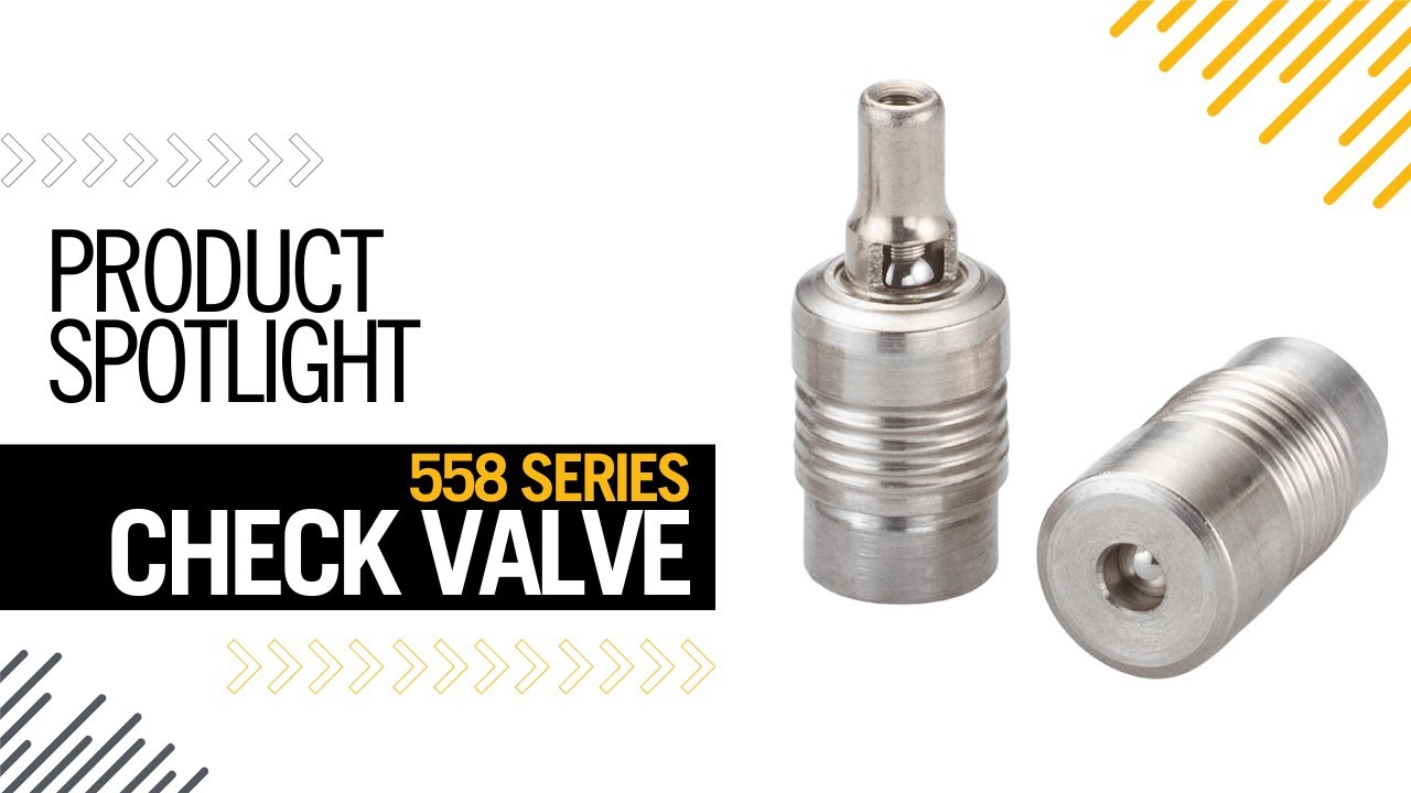 558 Series Check Valve Overview | The Lee Company - YouTube