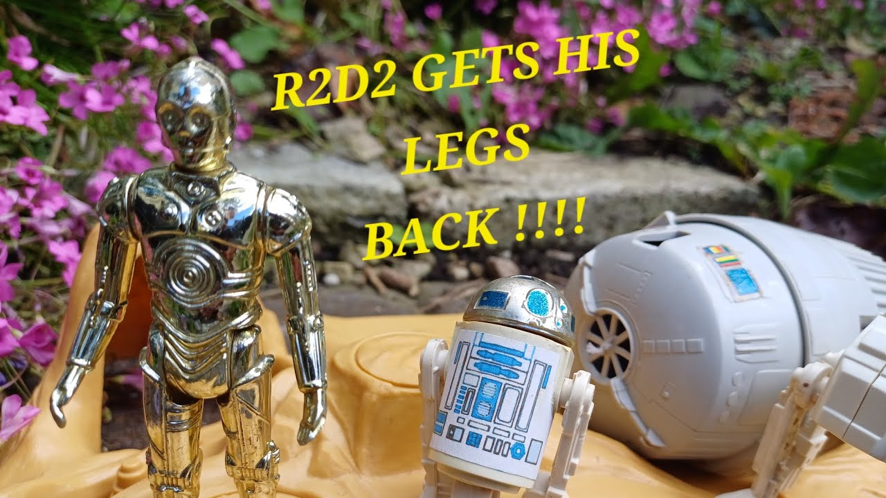 Kenner Star Wars R2D2 gets His legs back - YouTube