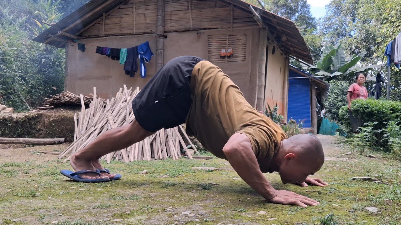 Day 16/75 Hindu Push Ups Hard Challenge Exercise | 2025 - YouTube