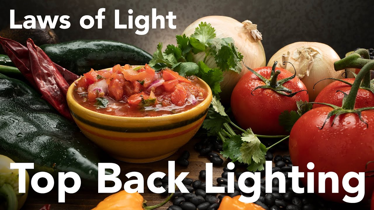 Best Product Lighting - Top Back Lighting - Laws of Light Tutorial ...