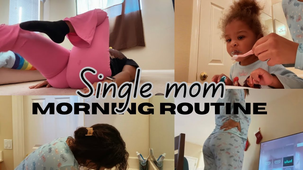 Single Mom Morning Routine ☀️+ Workout With Me - YouTube