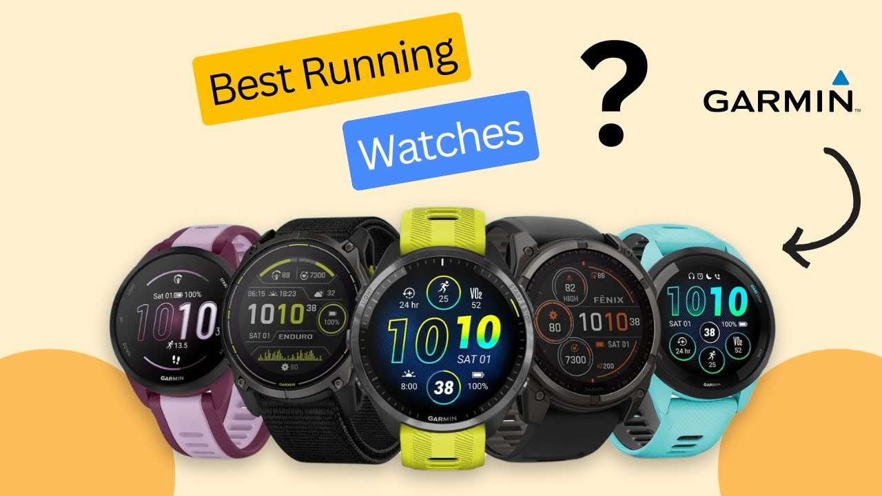 6 Best Garmin Running Watches for Every Runner in 2025 | 5-minute Tech ...
