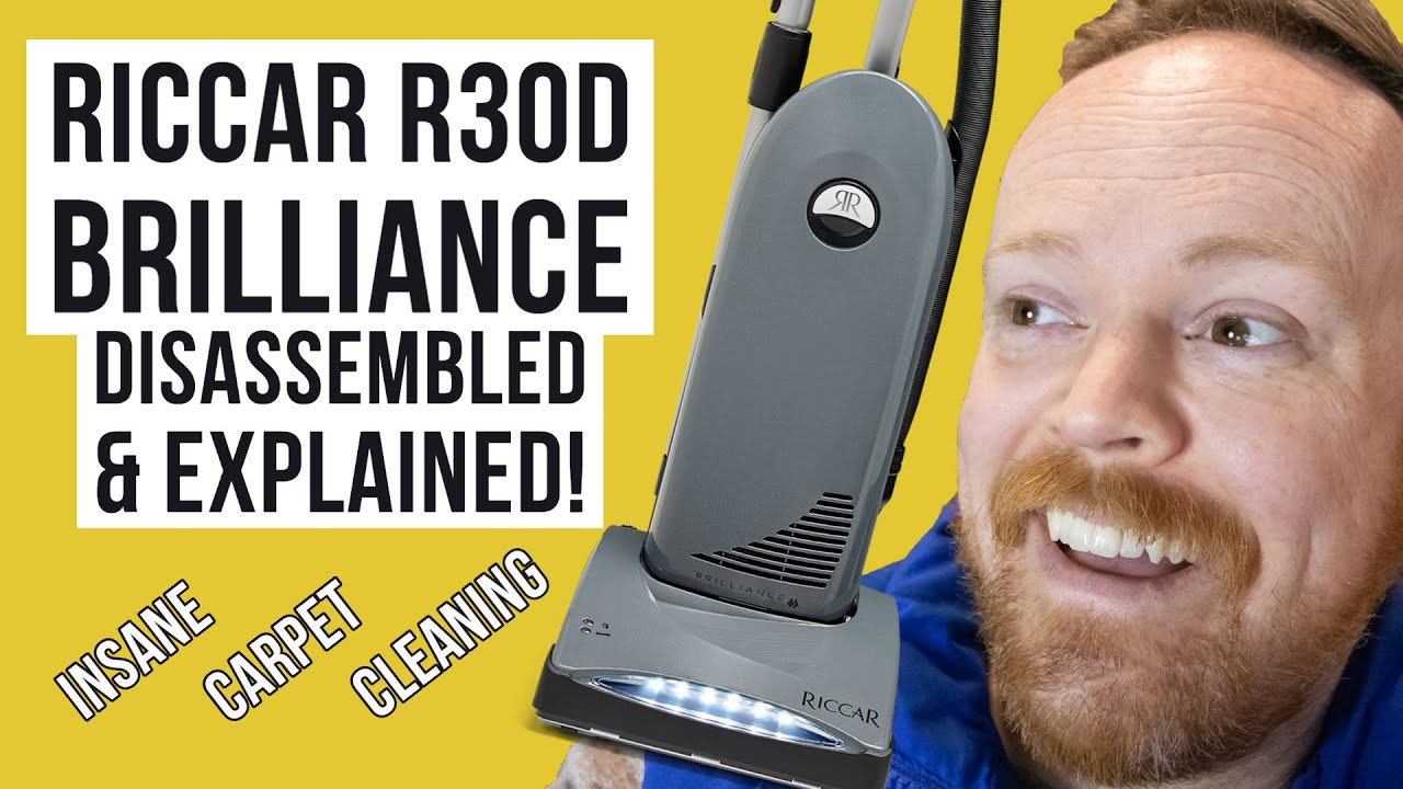 Inside the Ultimate Carpet Cleaner - The Riccar R30 Brilliance Tandem ...