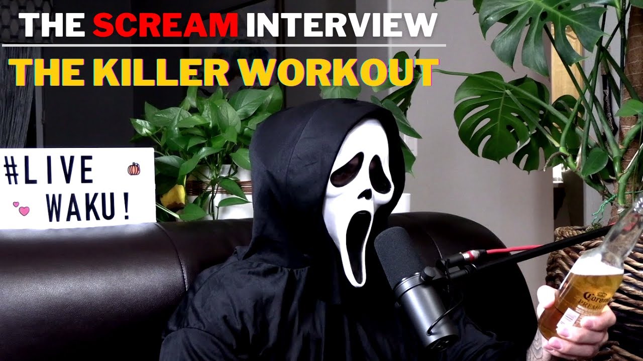 The Killer Workout w/ Scream aka Ghostface - WAKURADIO S2: The Come ...
