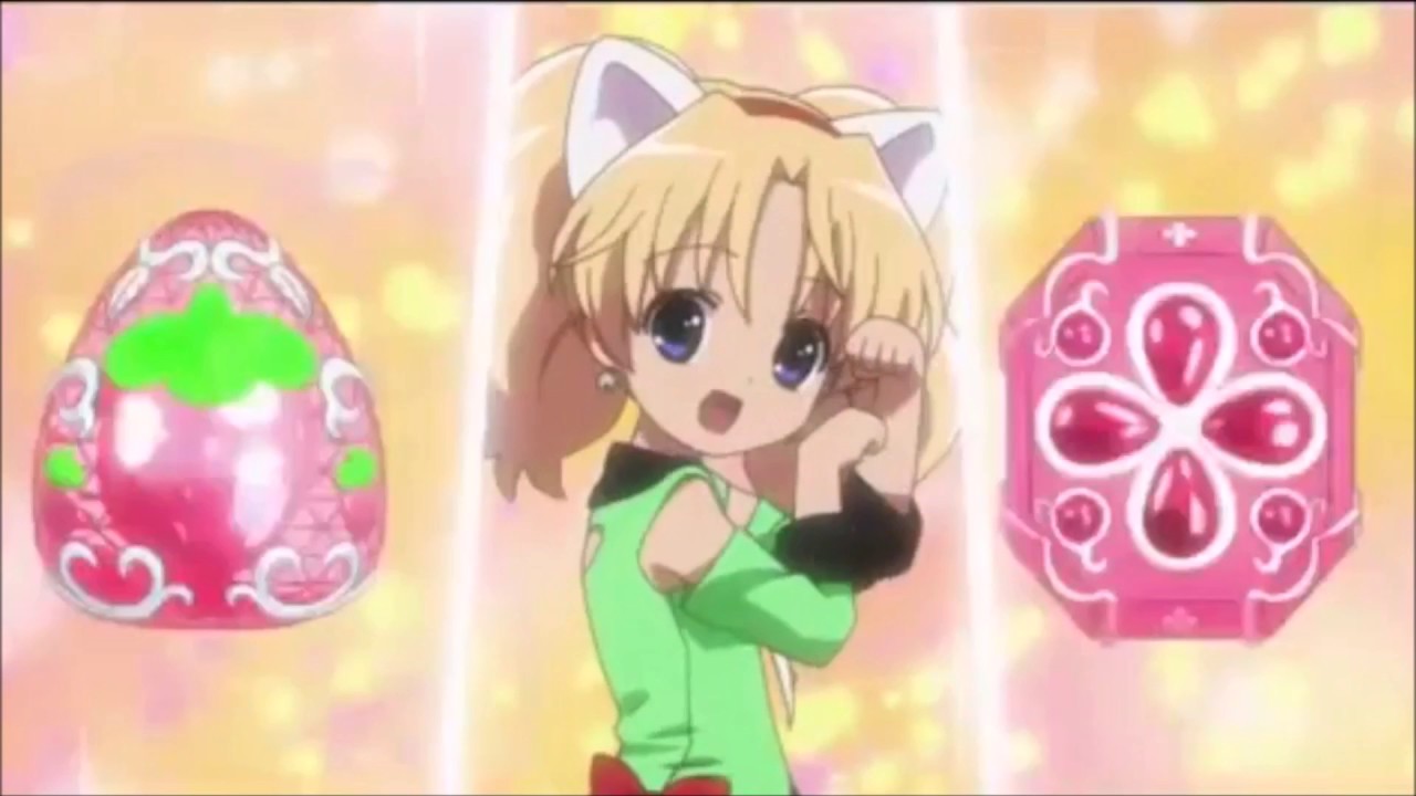 magical girls transformation green and purple celebrate the summer ...