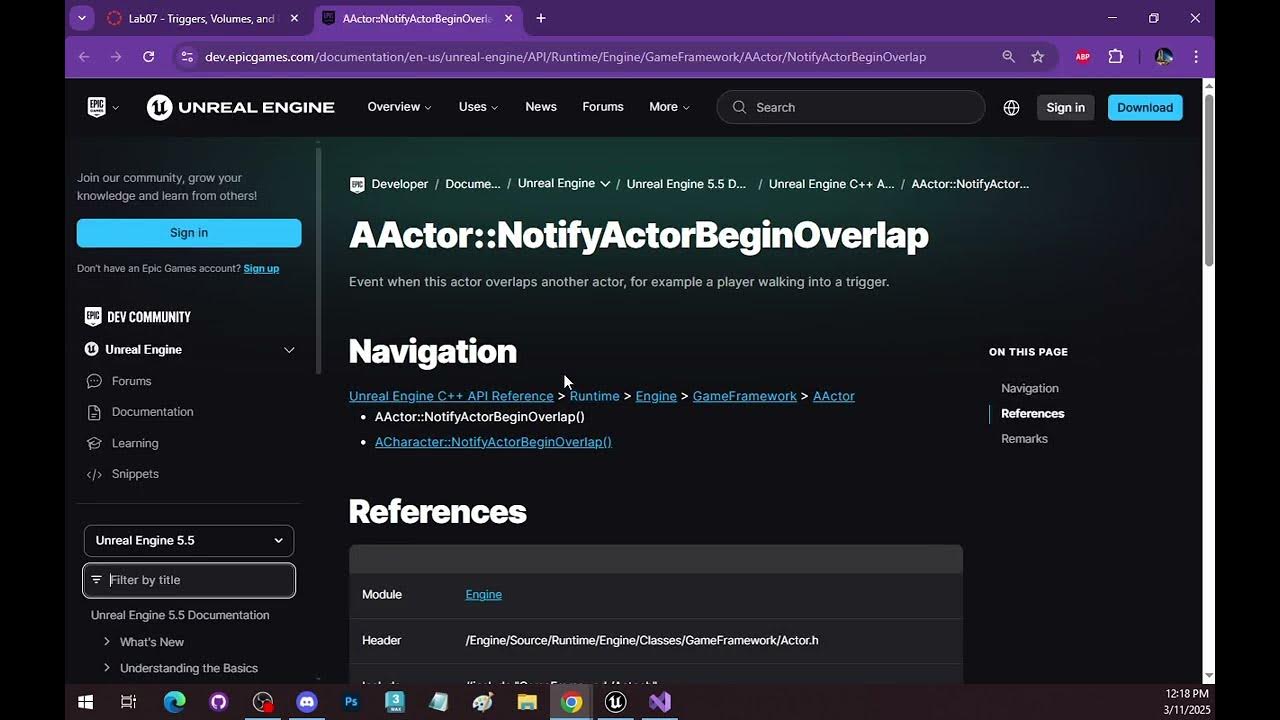 GAME 2343 - Triggers, Volumes, Events - YouTube
