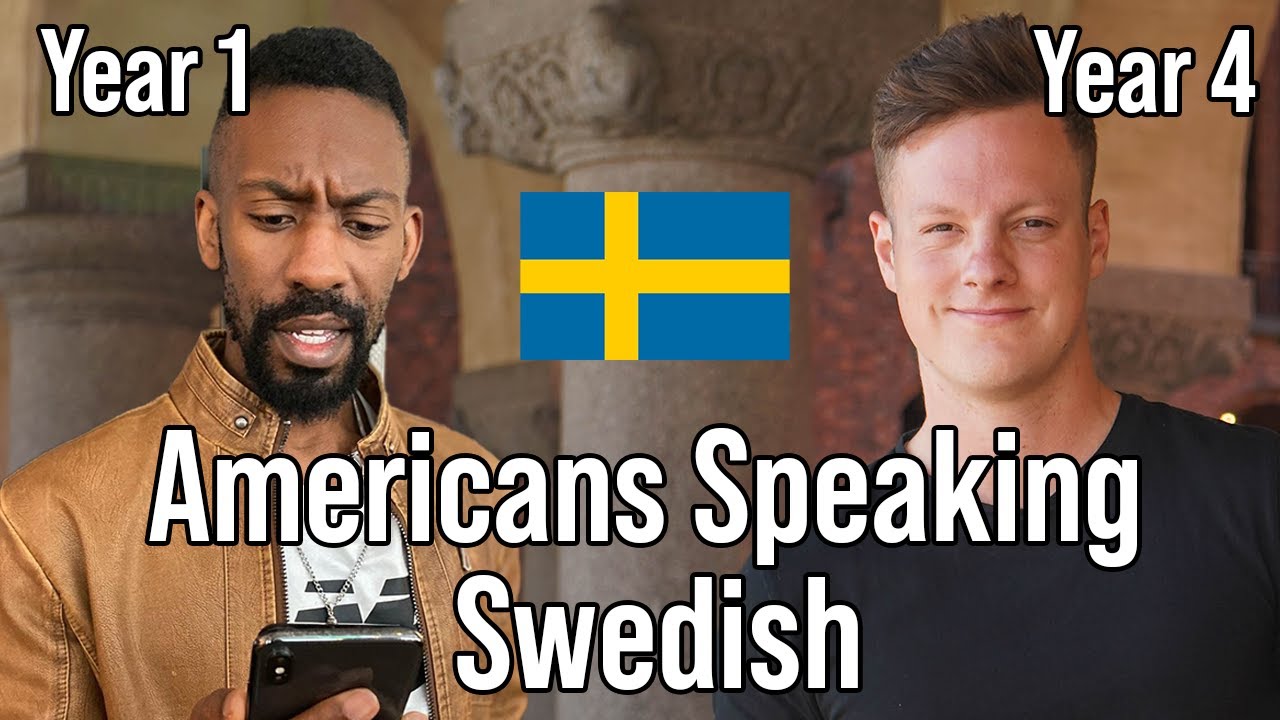 Two Americans Speaking Swedish - YouTube