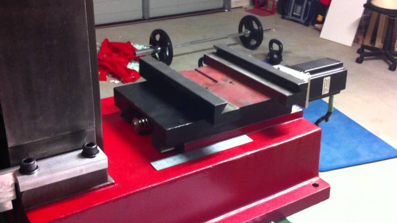 Sieg SX3 CNC Conversion Y-Axis Test - YouTube
