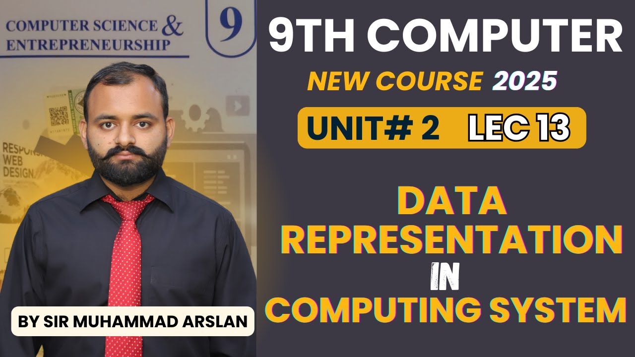 Data Representation in computing systems | Chapter 2 | 9th class ...