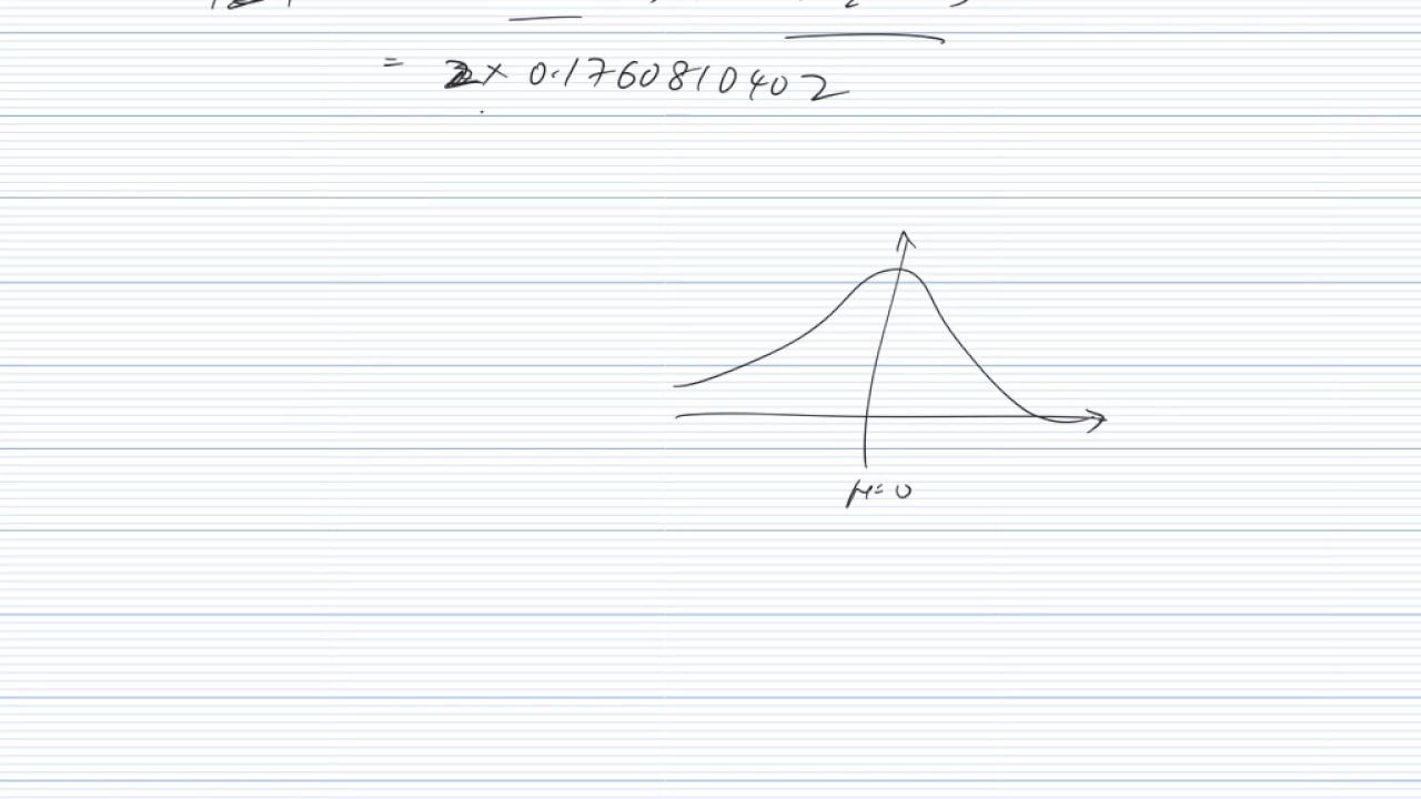 2017 SH2 Normal Distribution Tutorial PQ8 - YouTube