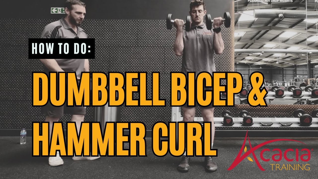 How to Perform Dumbbell Bicep Curls & Hammer Curls | Build Stronger ...