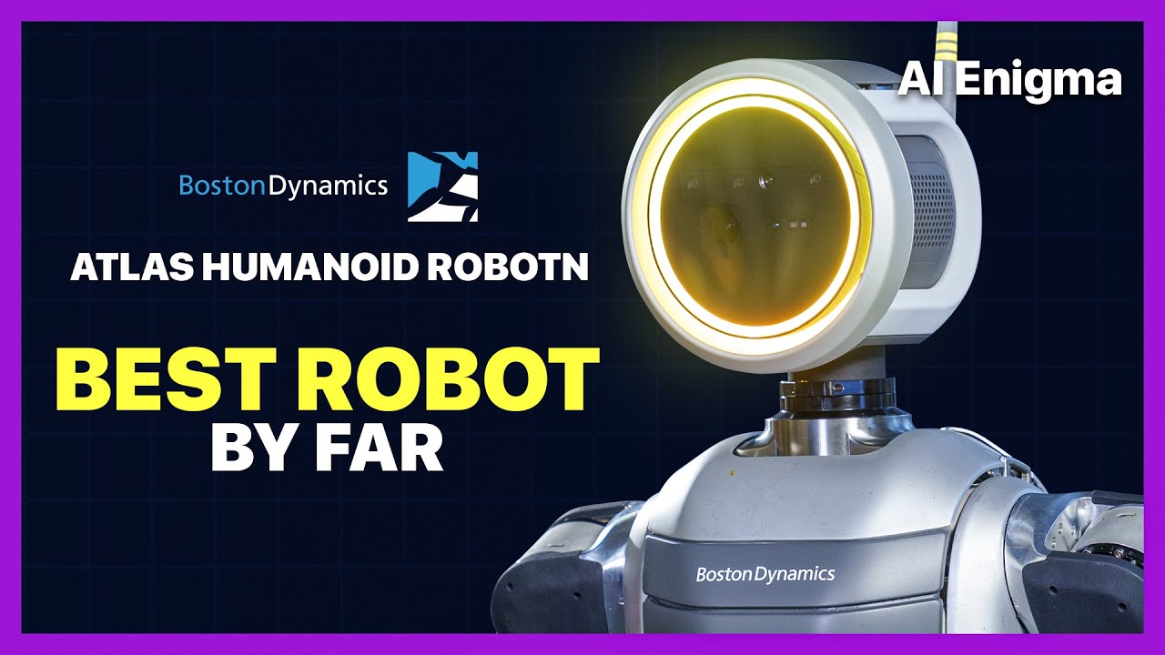 New Boston Dynamics AI Robot ATLAS Redefines Humanoid - YouTube