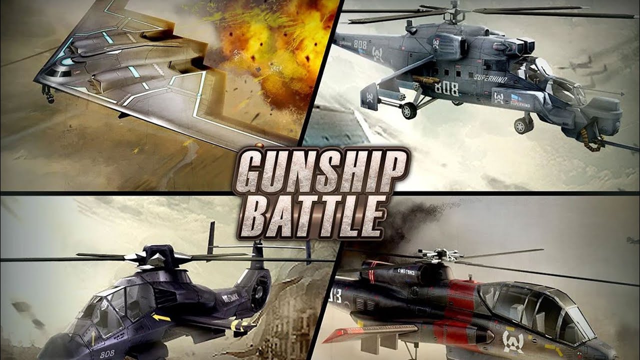 Gunship battel helicopter 3d (joycity ) game play android || #1st ...