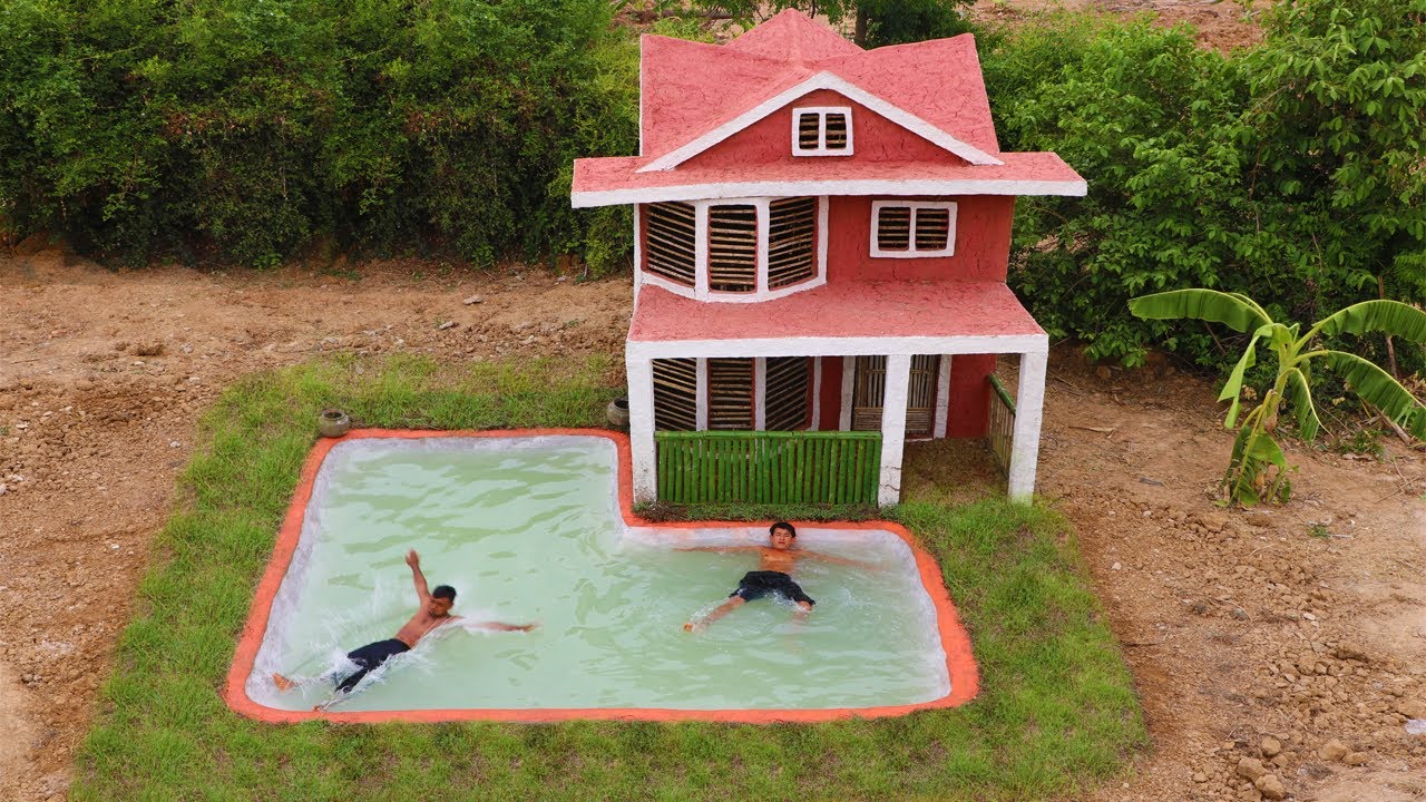Evolution Primitive Time: Building Swimming Pool Underground For Summer ...