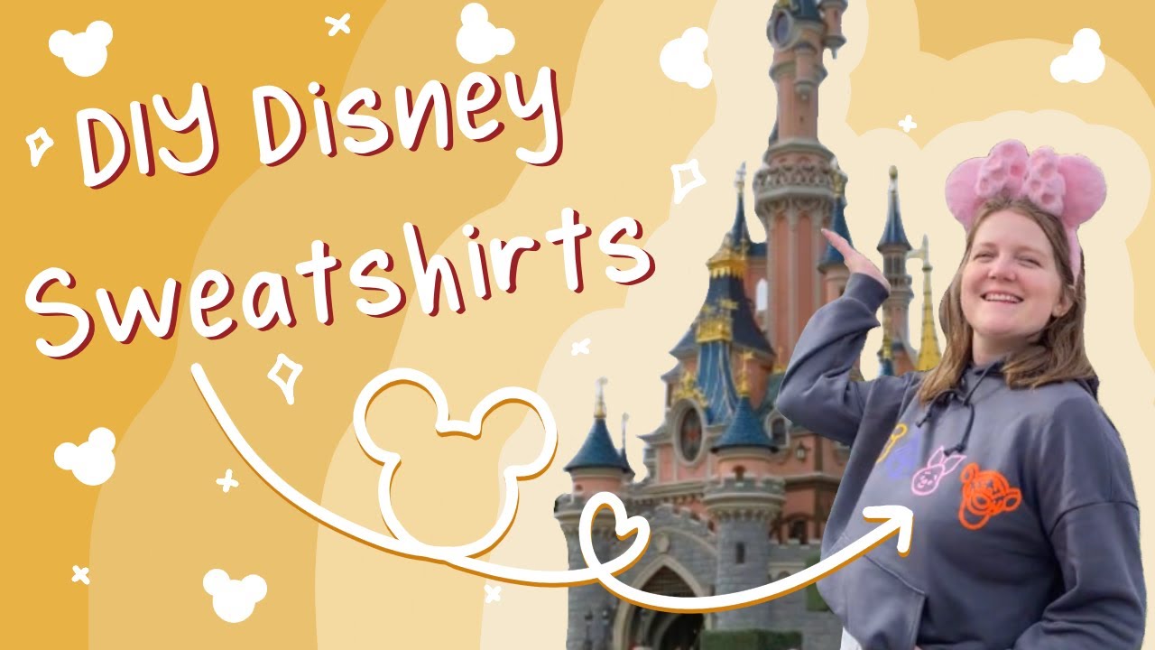 DIY Disney Sweatshirts for Disneyland Paris Adventure - Winnie the Pooh ...