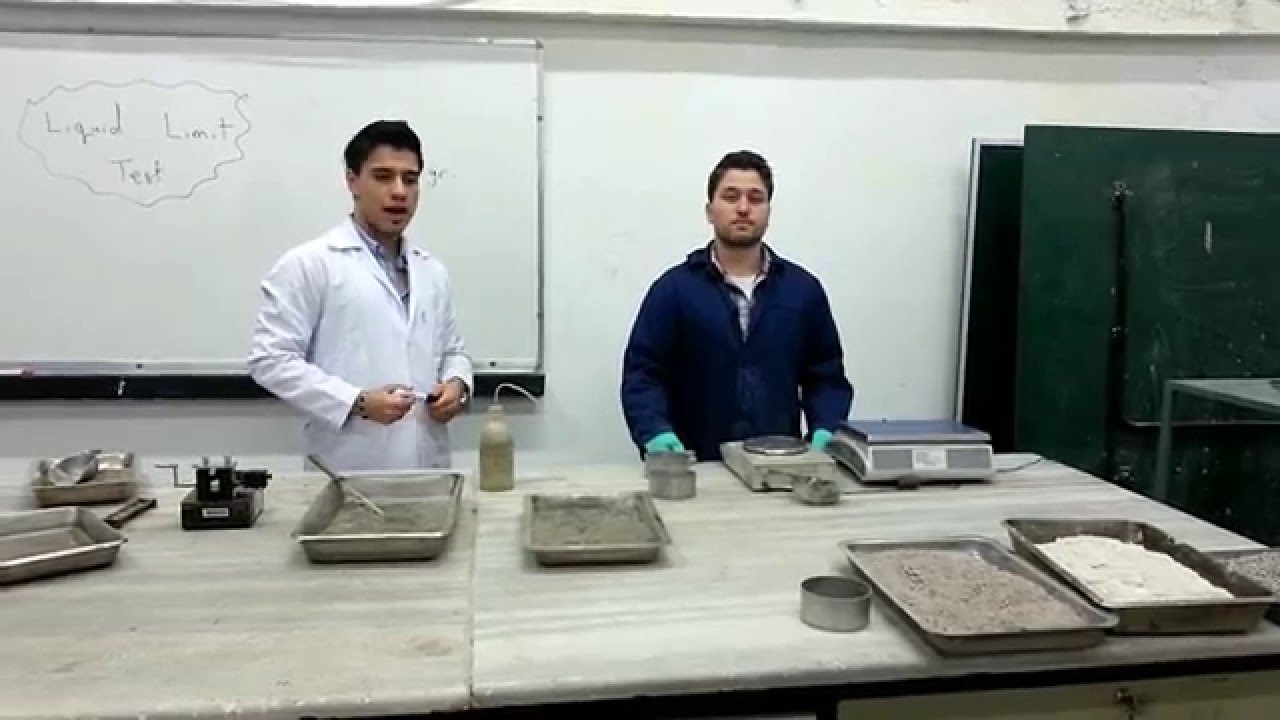 Liquid Limit Test - YouTube