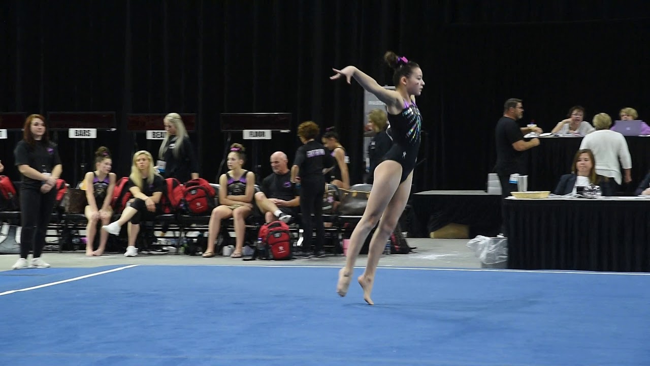 Hannah Milton - Level 9 Eastern Championships - May 10, 2019 - Floor ...