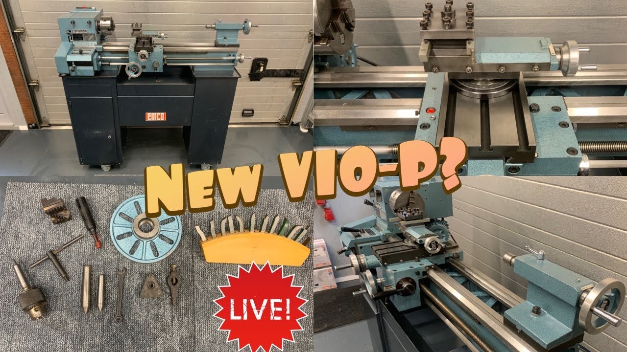 Emco Maximat V10-P another nearly unused Lathe? Metal Processing Lathe ...