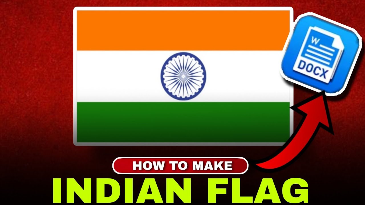 Crafting the Indian Flag in MS Word: A Step-by-Step Color Picker ...