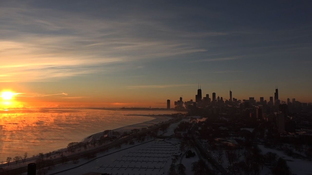 Bone-chilling Cold Grips Much of US - YouTube