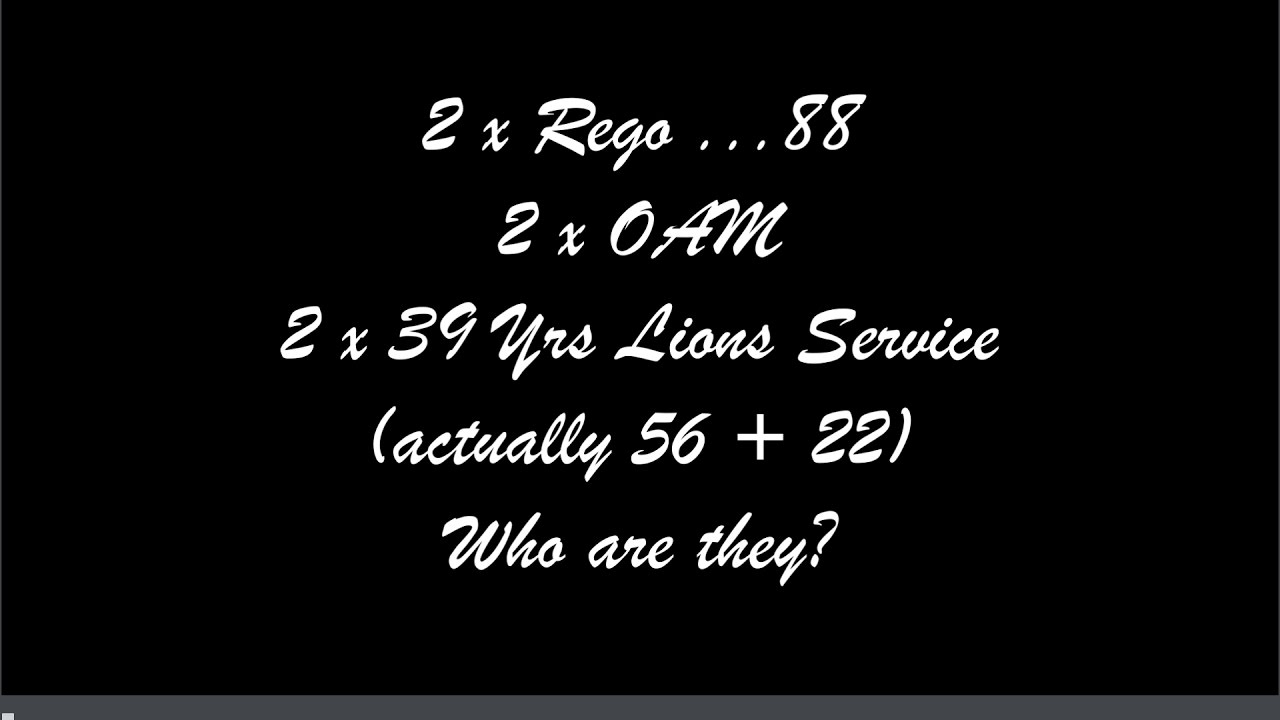 Craig Zonca interviews two Brisbane Macgregor Lions - YouTube