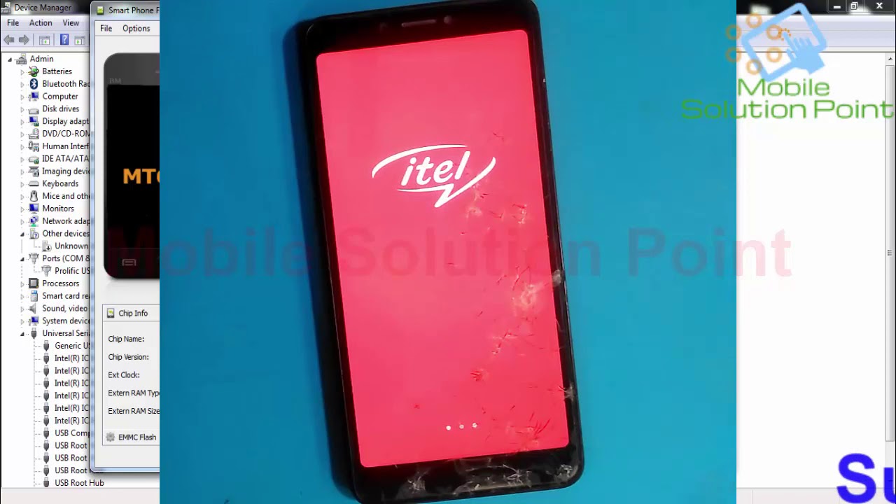 Itel A45 Hang On Logo, Restart Problem Full Flashing Guide | Itel A45 ...