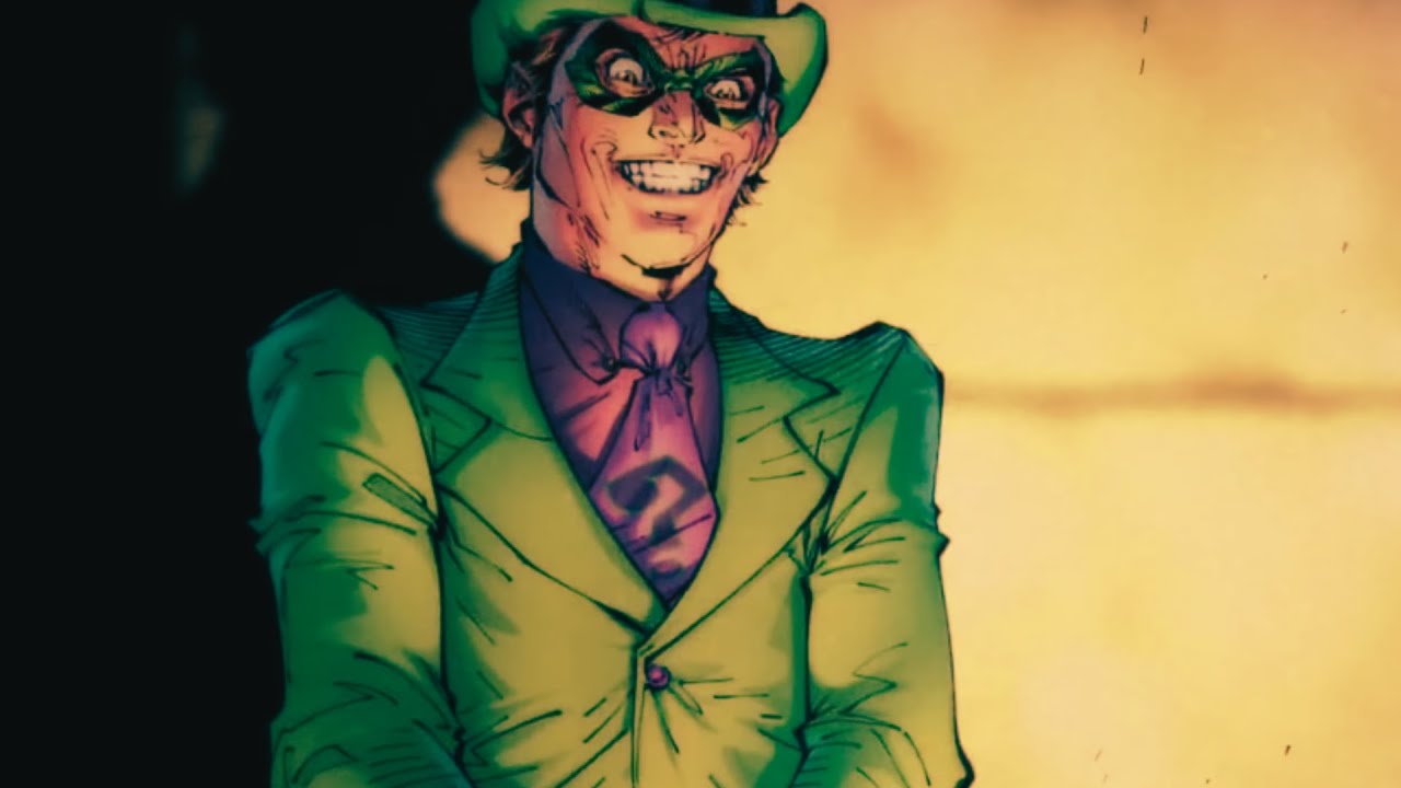 THE MAN WITH RIDDLES VERUS THE TERMINATOR & THE RIDDLER DEATHSTROKE ...