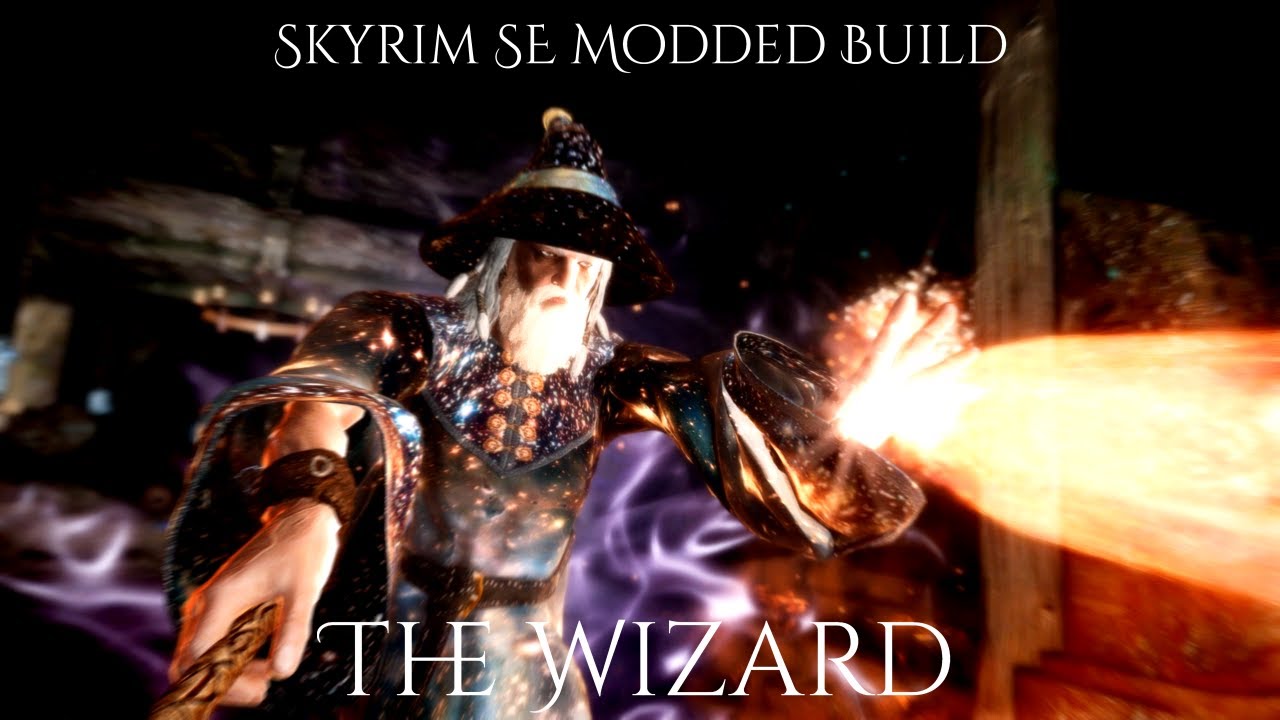 Skyrim SE Build | The Wizard | Magic Build - YouTube