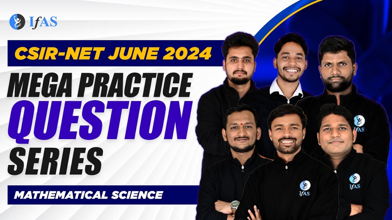 Csir Net June 2024 Mega Practice Question Series Mathematical Science