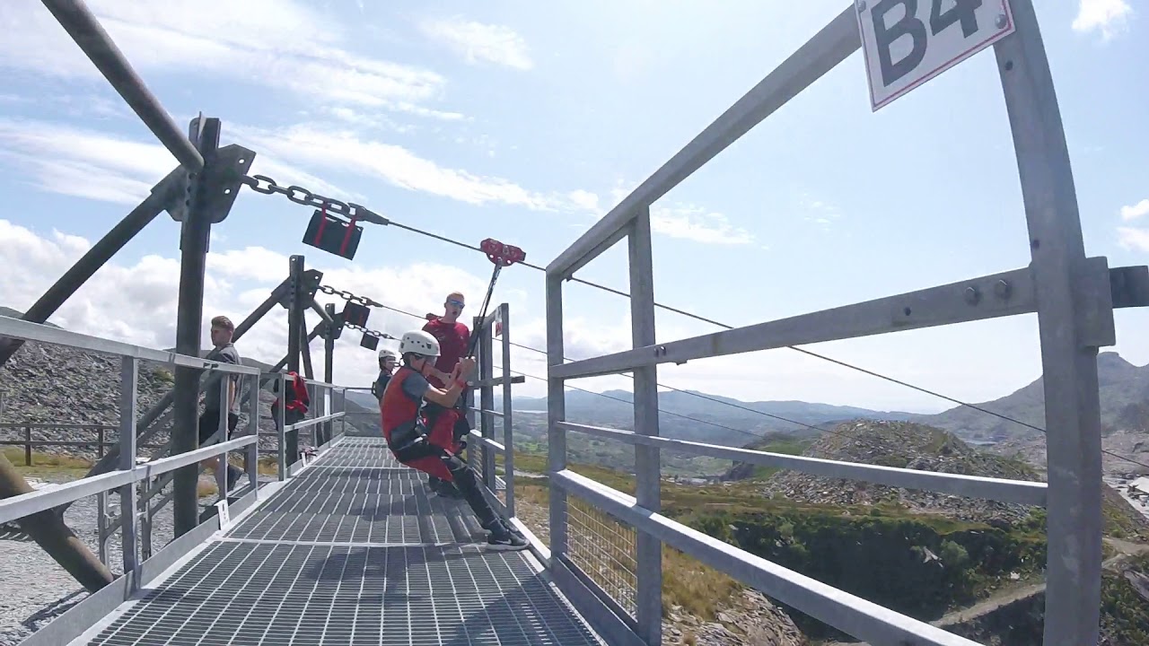 ZipWorld Titan - 2nd zipwire - YouTube
