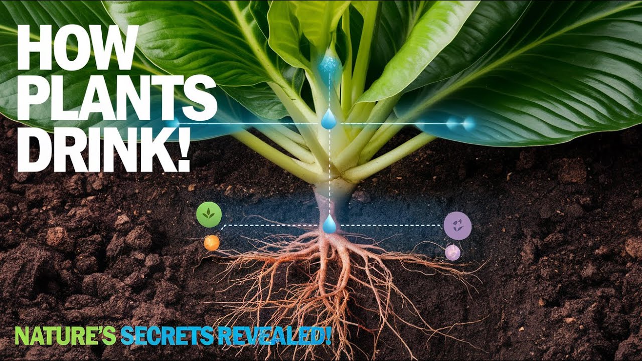 How Plants Absorb Water and Nutrients: The Secret Life of Roots and ...