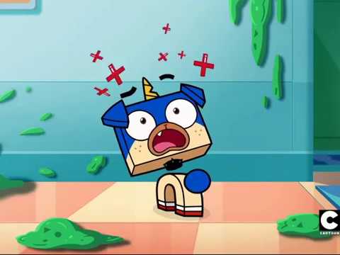 Unikitty! - Puppycorn Bites Himself - YouTube