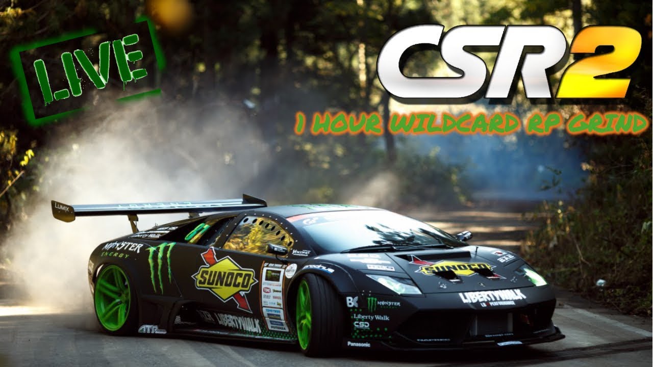 CSR2/ ONE HOUR WILDCARD RP GRIND - YouTube
