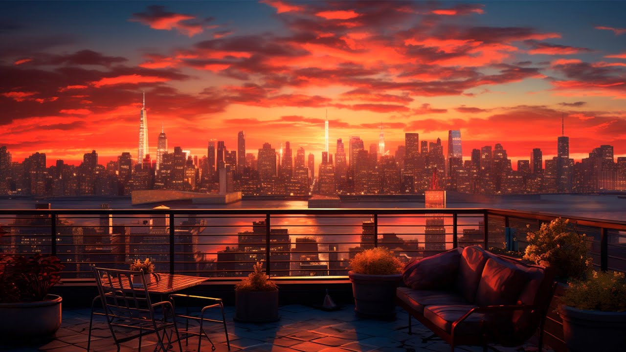 Dreaming in New York — Sunset Lounge Music Playlist - YouTube