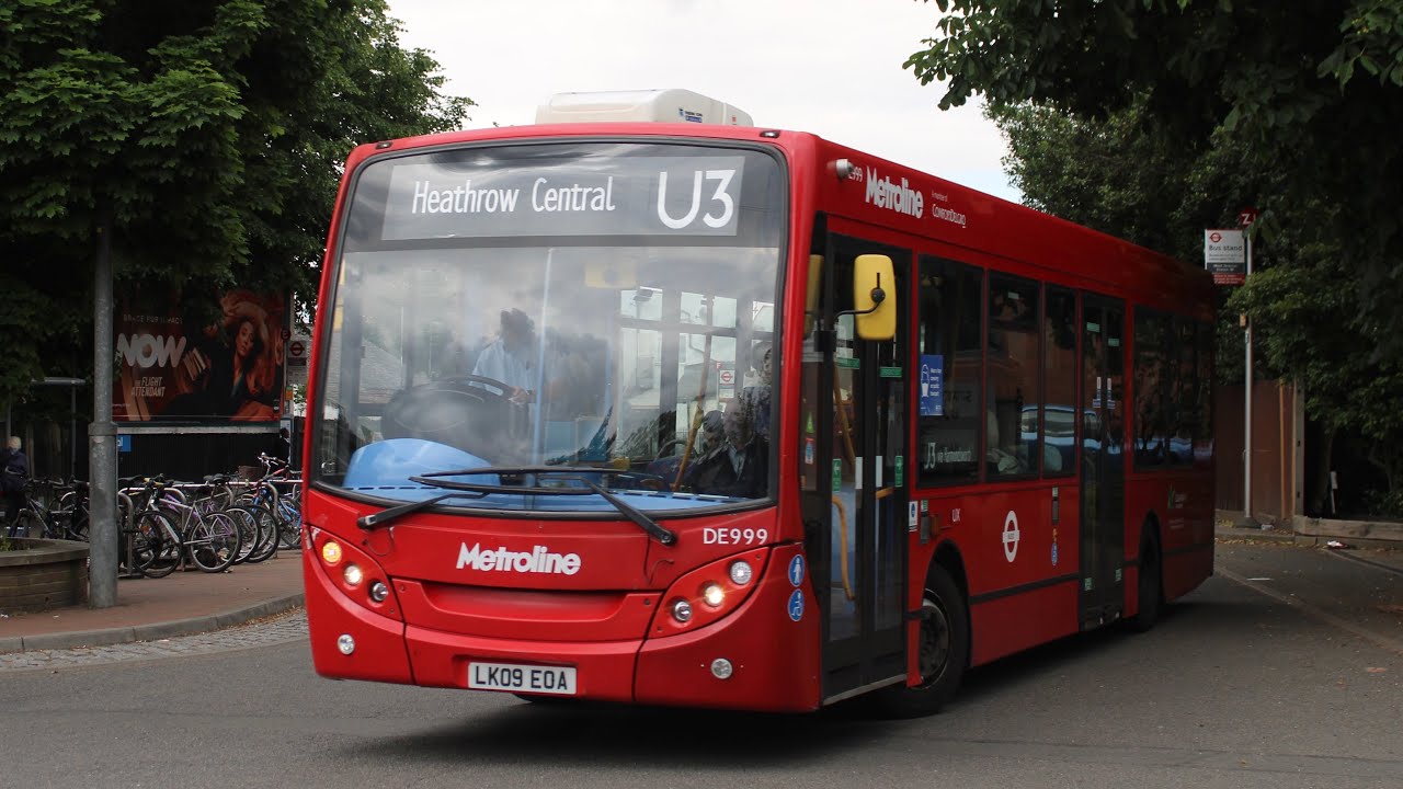 Kickdown | Metroline London | DE999 LK09EOA | Journey On Route U3 - YouTube