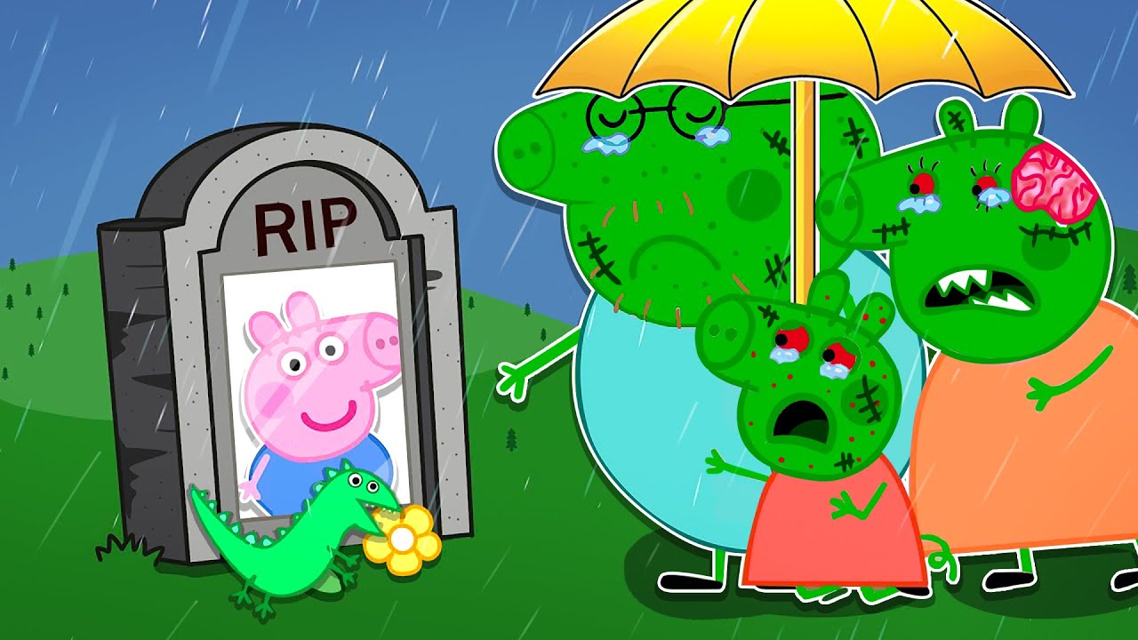 Zombie Apocalypse, Zombies Appear At The Pig City 🧟‍♀️ | Peppa Pig ...