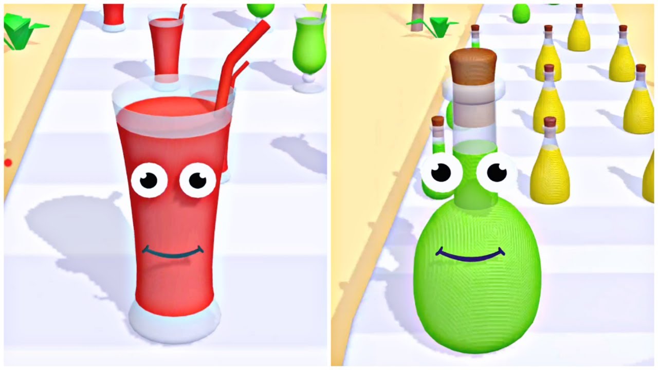 Juice Vs Juice Run Game - All Full Level Game - Fun Game - Games 3D ...