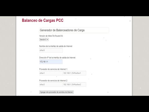 Balanceo de Carga PCC, NTH, PBR Utilizando el Mismo Gateway Formularios ...