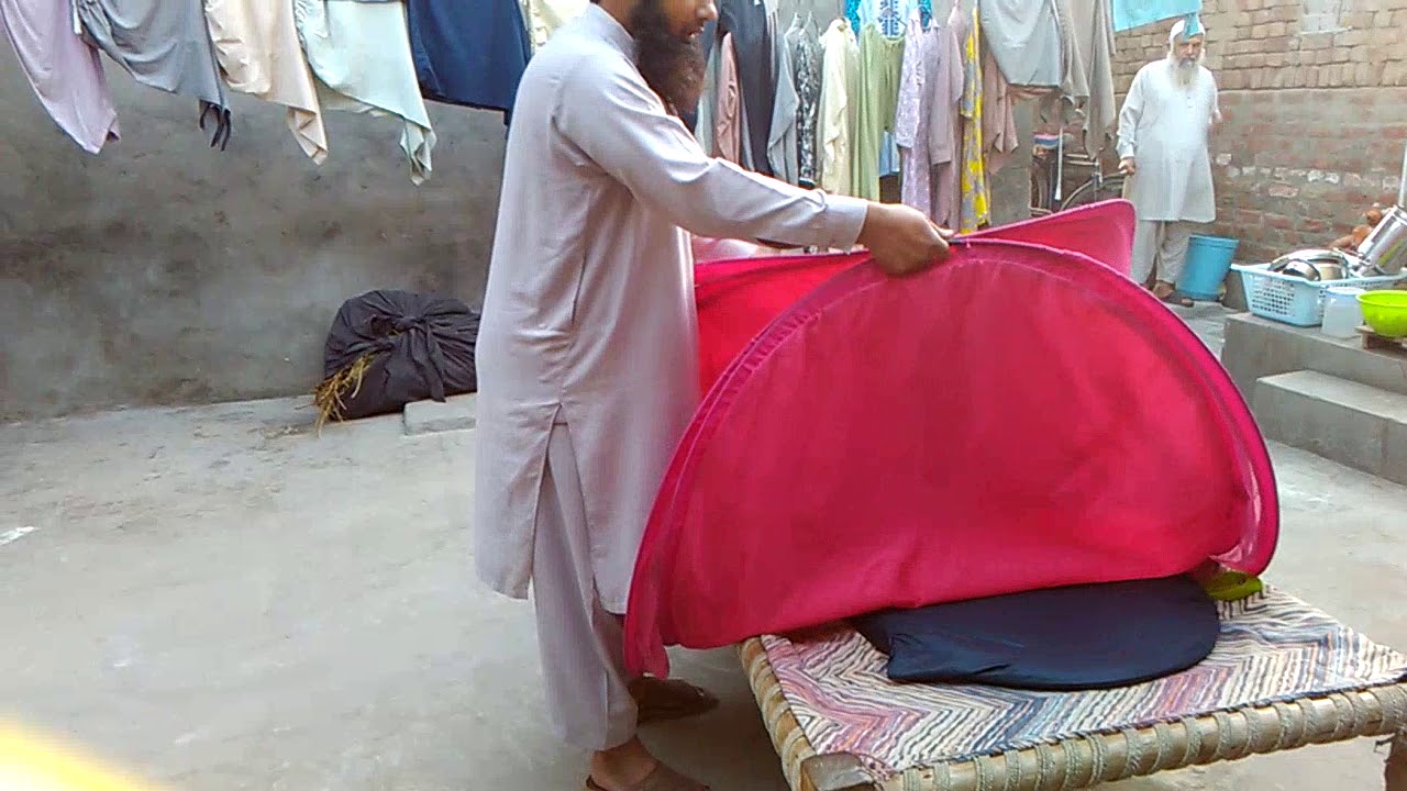 Machar Dani fold karny ka tareeqa - YouTube