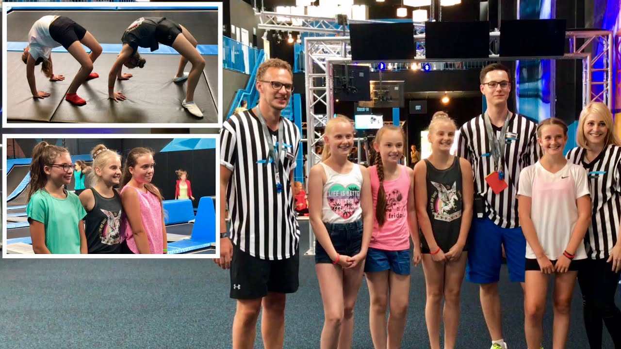 Turnstunde mit Haley Salto flick flack Menny Kelly im Superfly Dresden ...