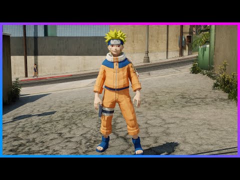 GTA V Mod Install: Naruto Addon Ped - YouTube