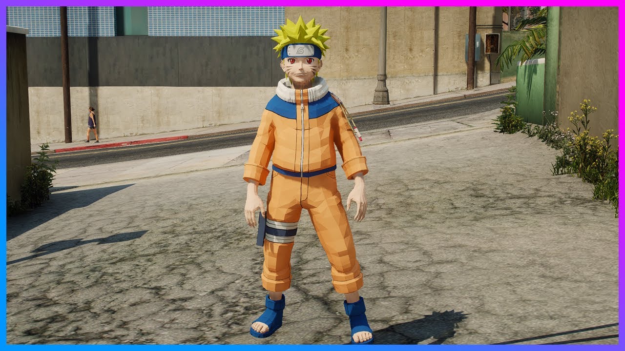 GTA V Mod Install: Naruto Addon Ped - YouTube
