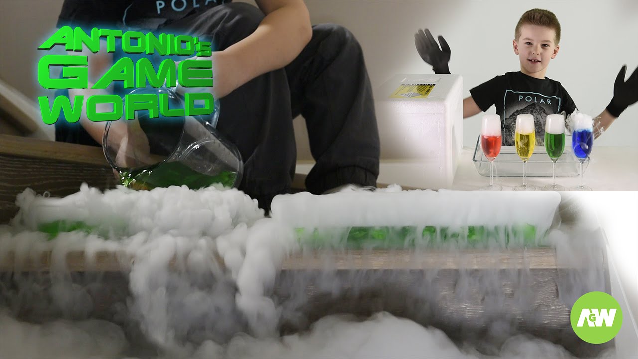 Dry Ice Experiments for kids - make massive bubbles and make stairs ...
