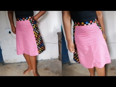 Funda ukusika nokuthunga, how to cut and sew a 6 panels skirt 