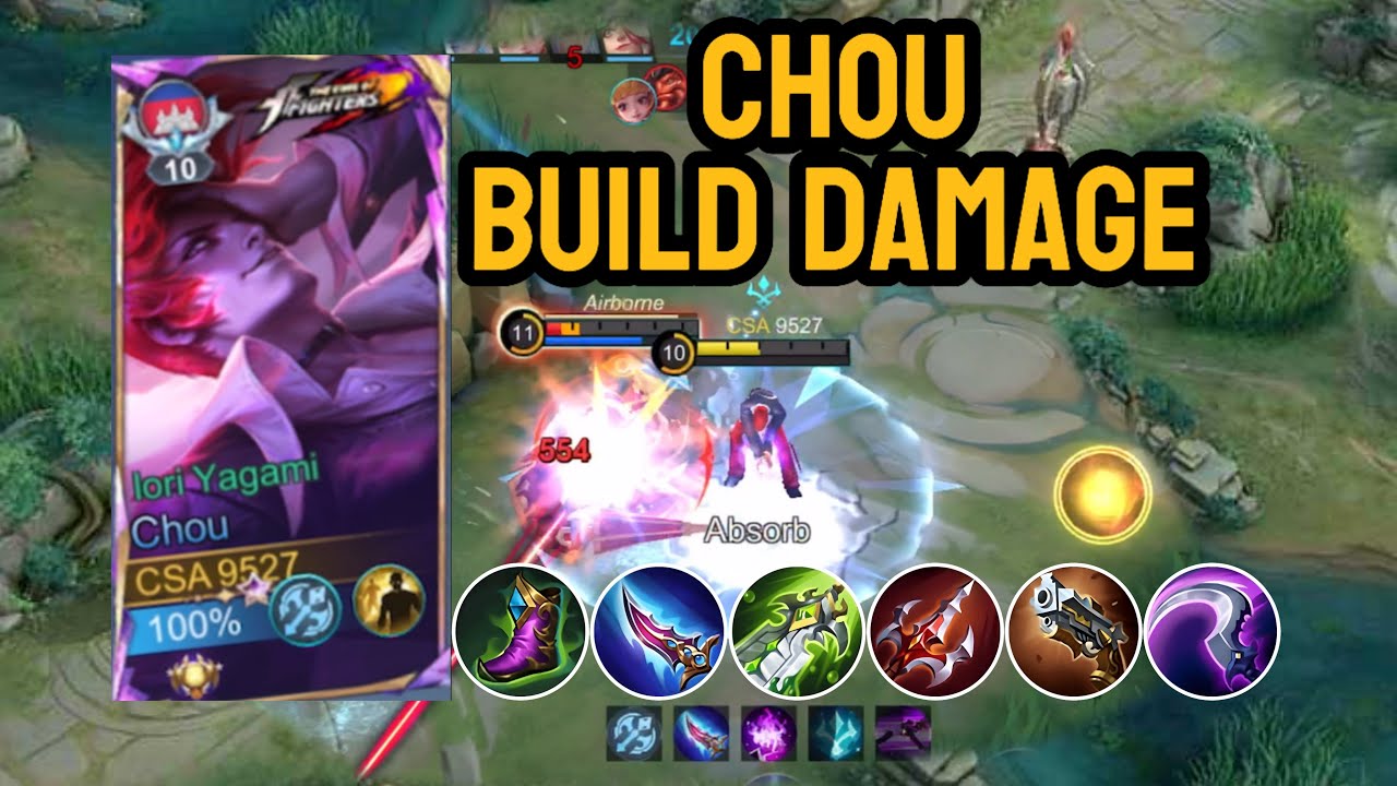 Chou best exp-lane new patch #mlbb - YouTube