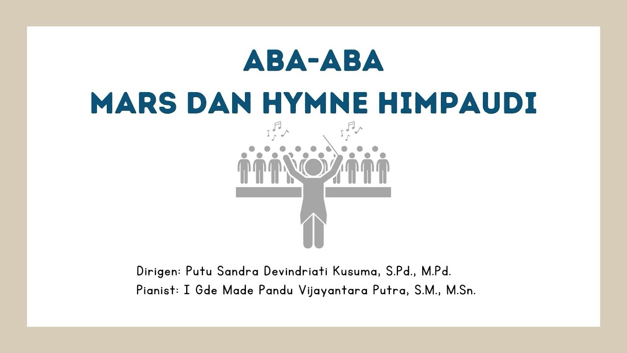 Aba-Aba Mars dan Hymne HIMPAUDI - YouTube