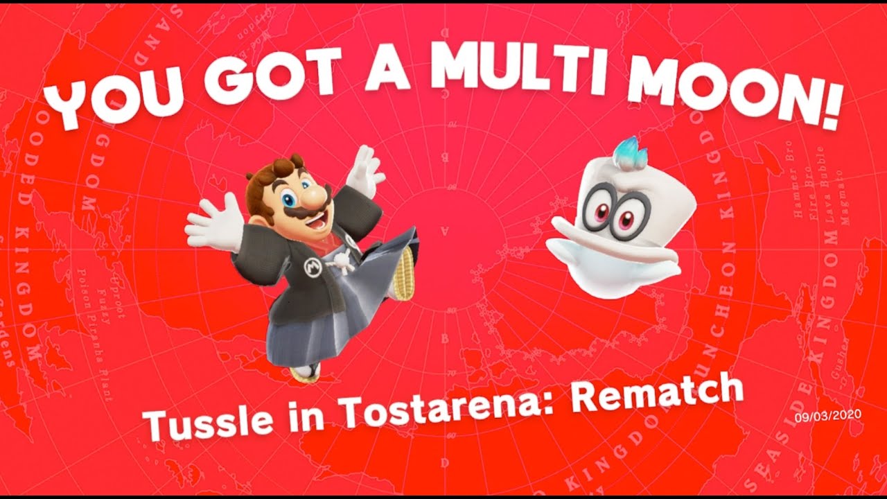 Mario Odyssey: Sand Kingdom - Knucklotec Battle Rematch - YouTube